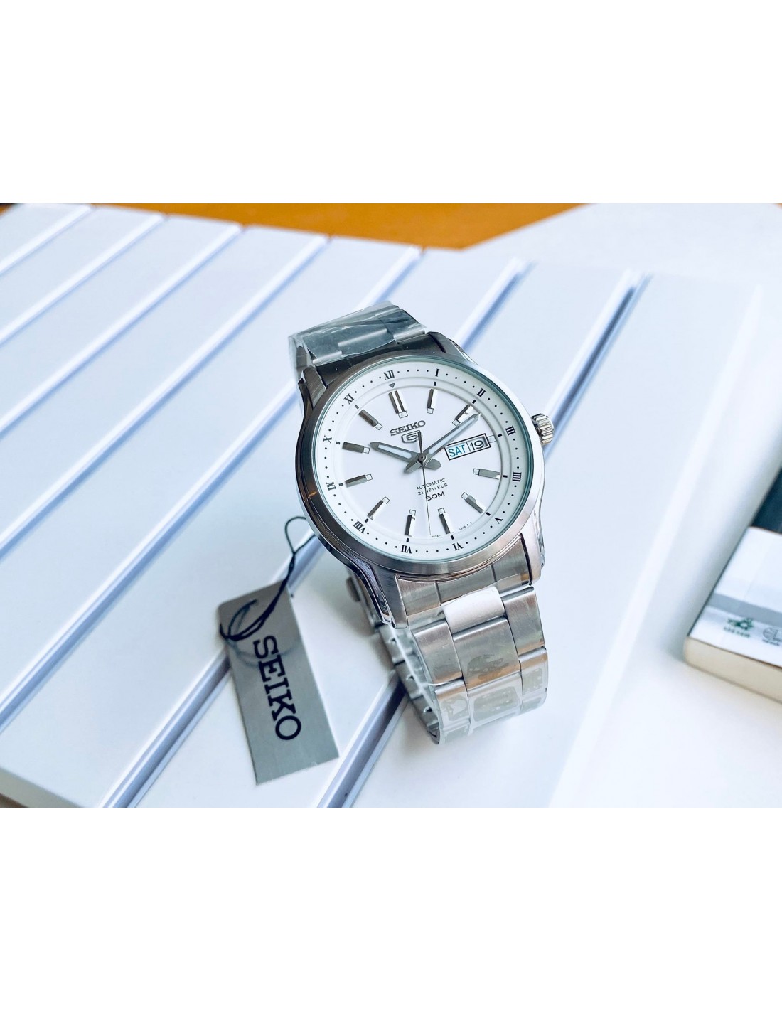 Ceas de mana barbatesc Seiko 5 Watches Automatic SNKP09K1