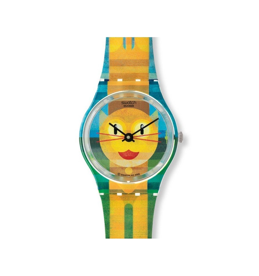 Ceas de mana original Swatch Bold Cat 2 GE231